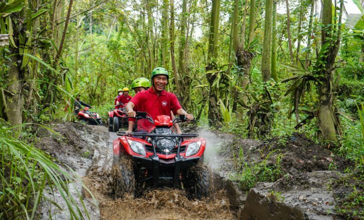 ATV ride in Bali. Excursions and outdoor activities in Bali